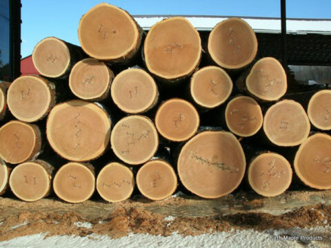 American Black Cherry - Firth Hardwood Export Logs